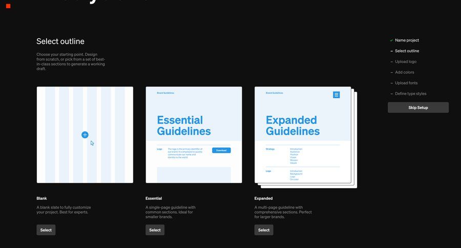 Standards page examples | Nicelydone