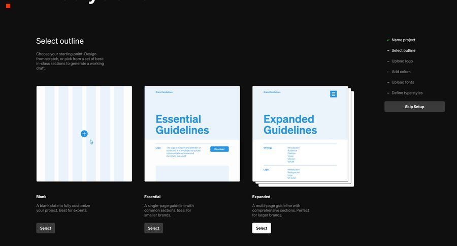 Standards page examples | Nicelydone