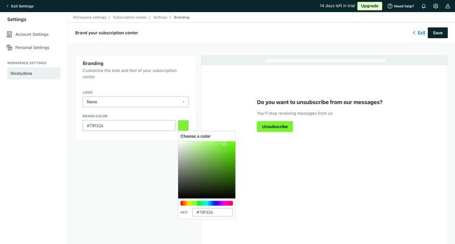 Settings page design examples from Saas web applications | Nicelydone
