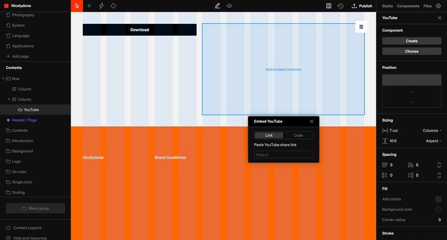 Standards page examples | Nicelydone