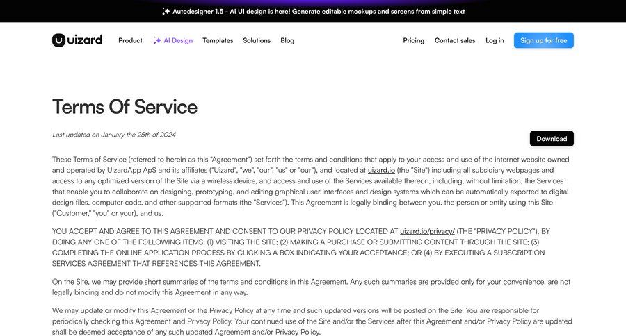 Uizard UI screen examples | Nicelydone