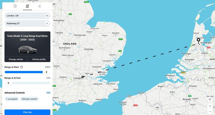 Chargetrip page examples | Nicelydone