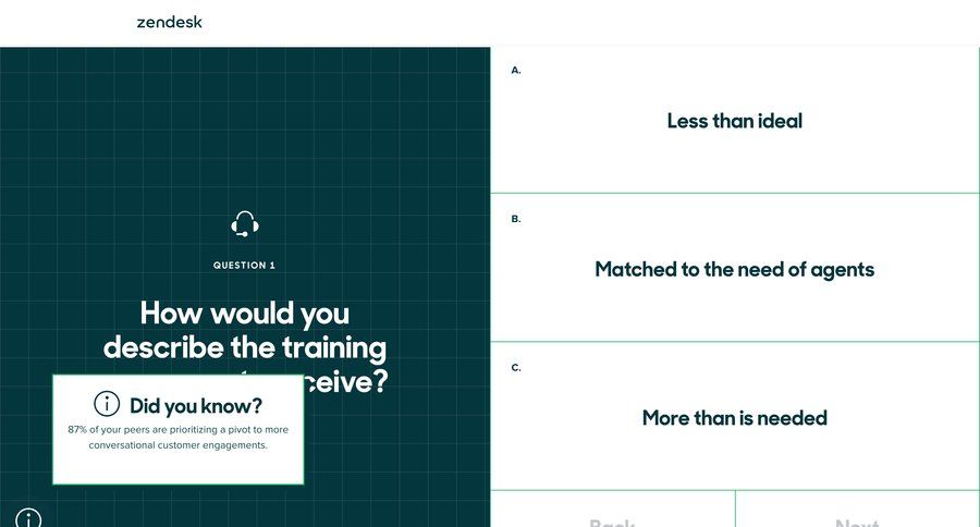 Zendesk UI screen examples | Nicelydone