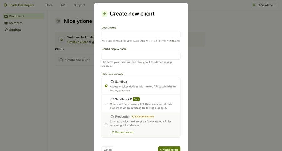 Enode page examples | Nicelydone