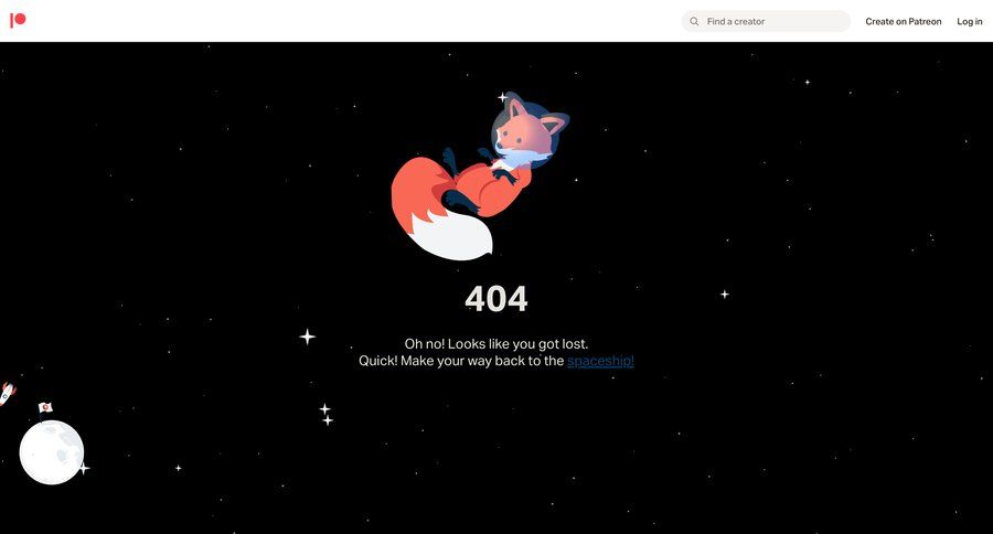 Patreon UI screen examples | Nicelydone