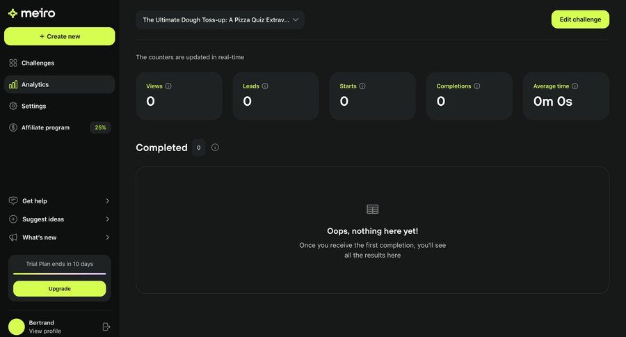 Meiro UI screen examples | Nicelydone