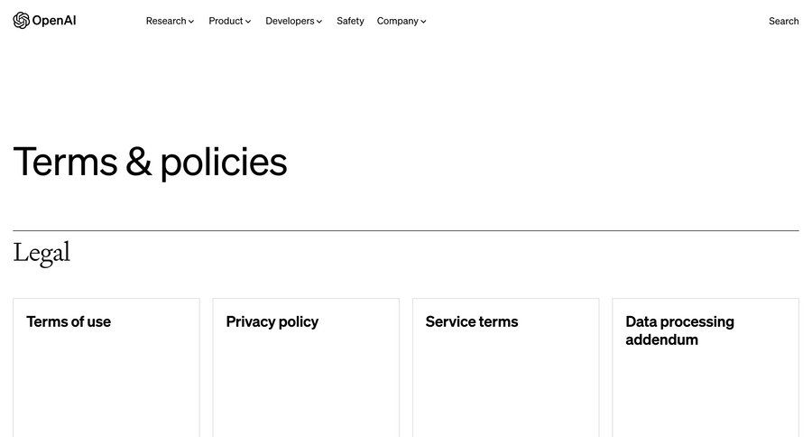 OpenAI UI screen examples | Nicelydone