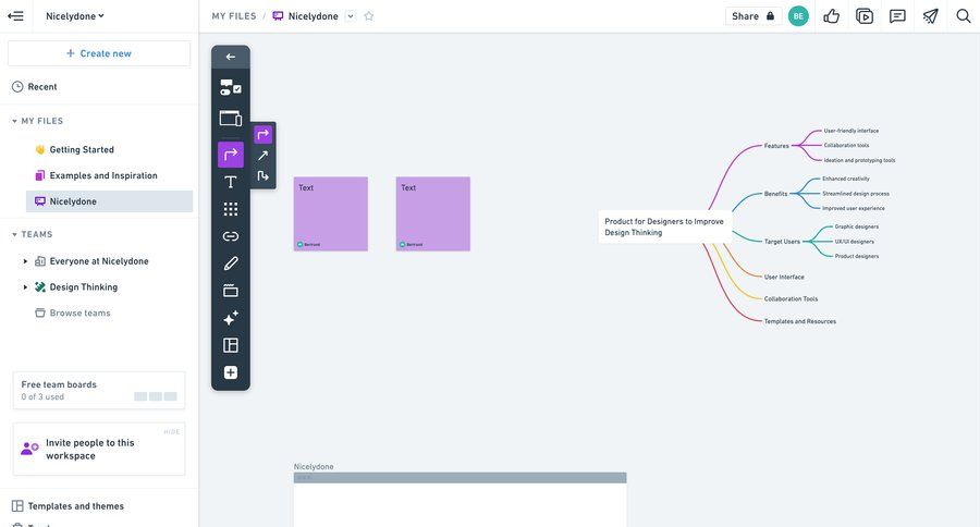 Whimsical UI screen examples | Nicelydone