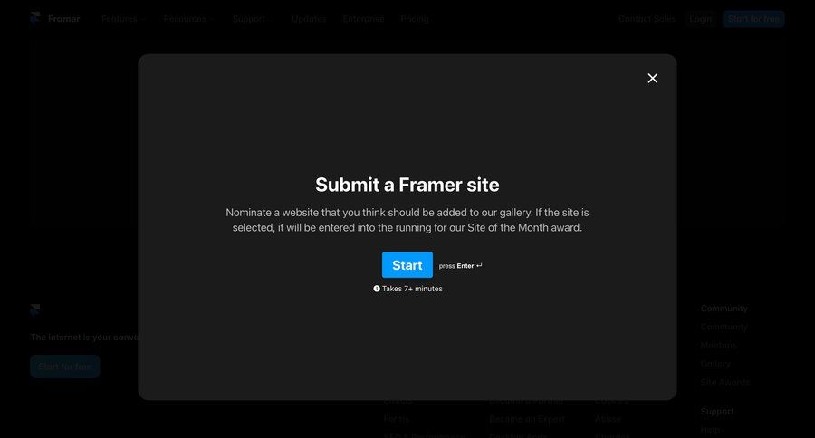 Framer UI screen examples | Nicelydone