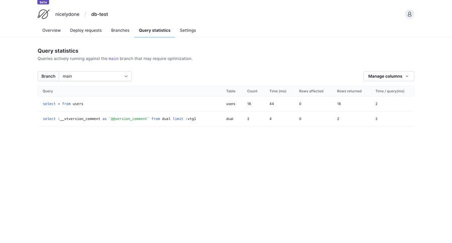 PlanetScale UI screen examples | Nicelydone