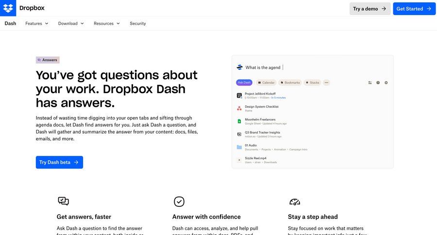 Dropbox UI screen examples | Nicelydone