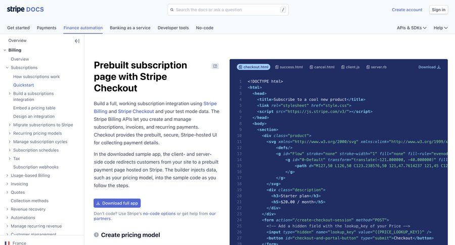 Stripe UI screen examples | Nicelydone