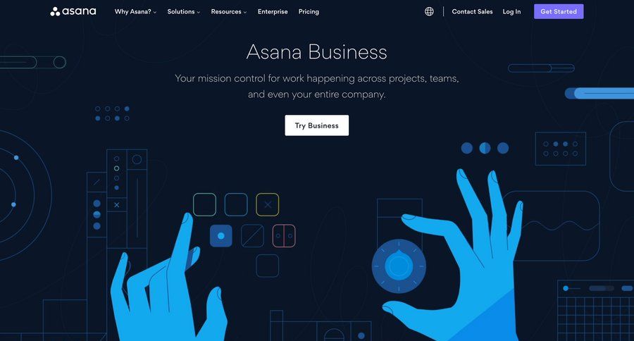 Asana UI screen examples | Nicelydone