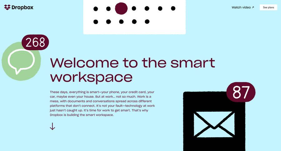 Dropbox UI screen examples | Nicelydone