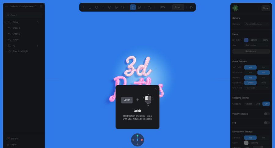 Spline page examples | Nicelydone