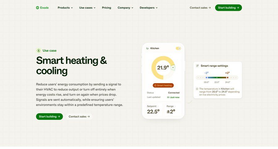 Enode UI screen examples | Nicelydone