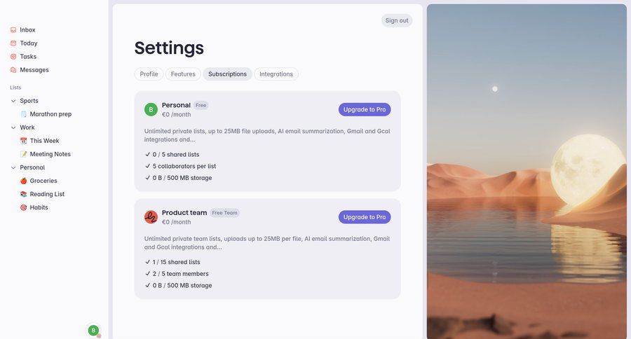 Profile examples from Saas web applications | Nicelydone