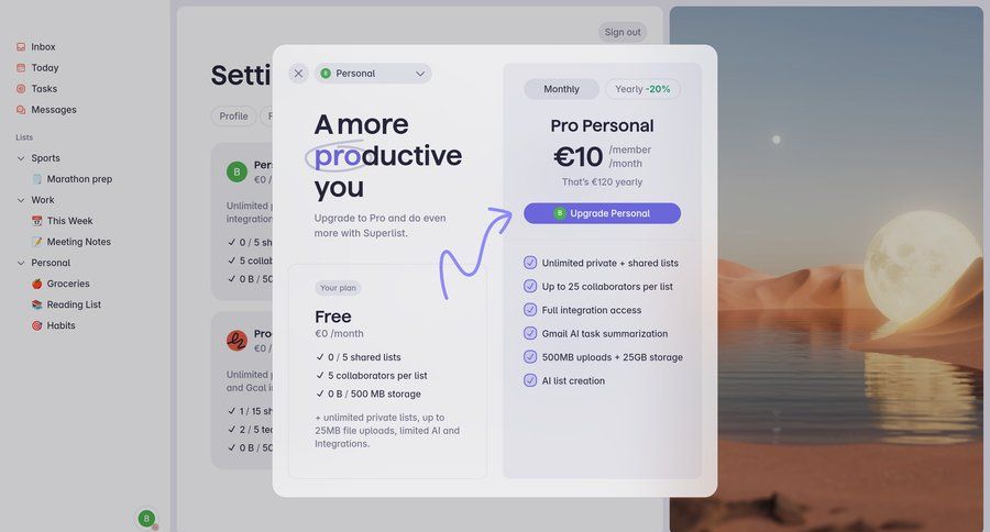 Profile examples from Saas web applications | Nicelydone