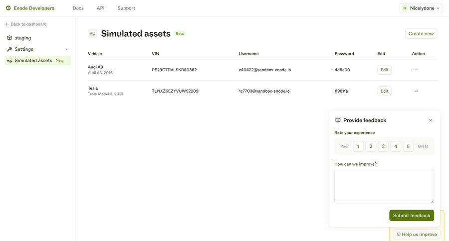 Enode UI screen examples | Nicelydone