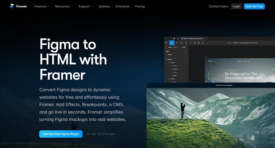 Framer UI screen examples | Nicelydone