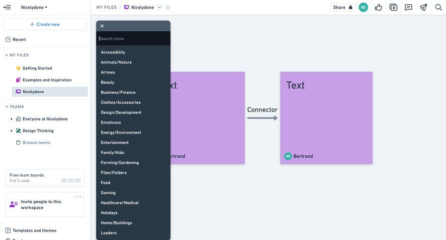 Whimsical UI screen examples | Nicelydone
