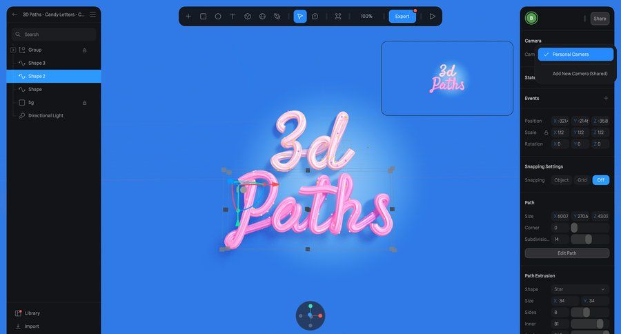 Spline page examples | Nicelydone