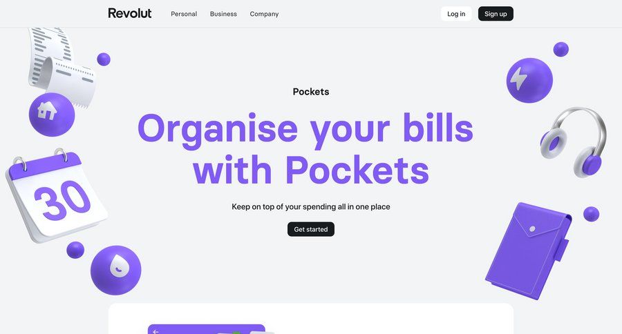 Revolut UI screen examples | Nicelydone