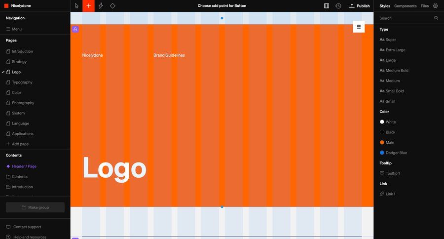 Standards UI screen examples | Nicelydone
