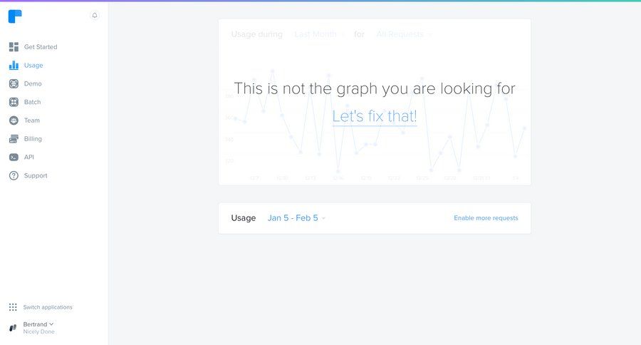 Clearbit page examples | Nicelydone