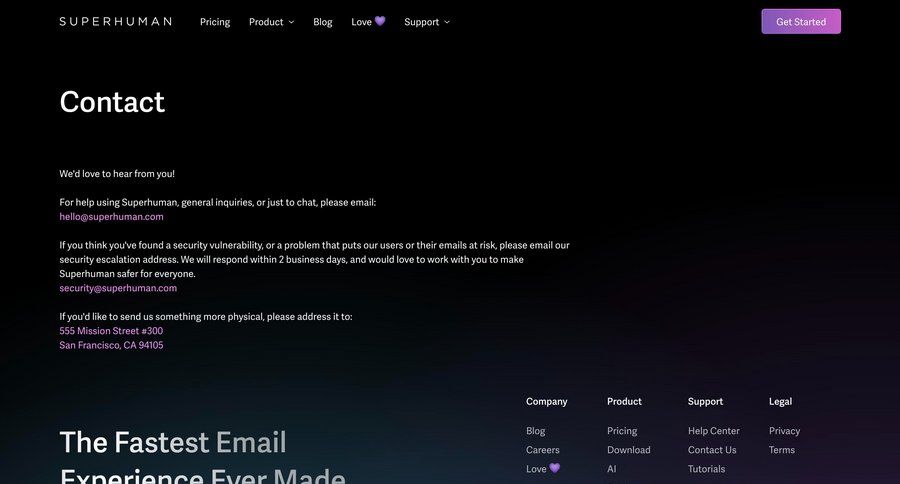 Superhuman UI screen examples | Nicelydone