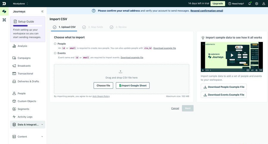 Create page design examples from Saas web applications | Nicelydone