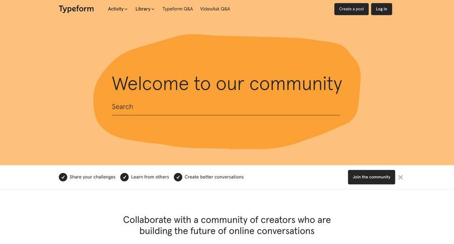 Typeform UI screen examples | Nicelydone