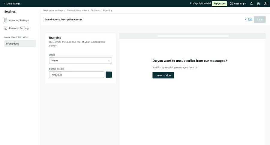 Settings page design examples from Saas web applications | Nicelydone