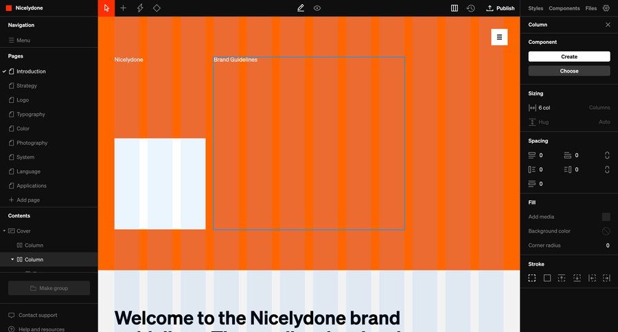 Standards page examples | Nicelydone