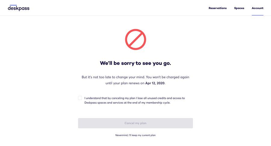 Deskpass UI screen examples | Nicelydone
