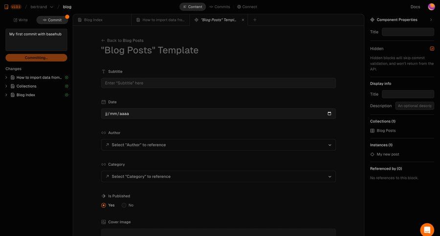 Basehub page examples | Nicelydone
