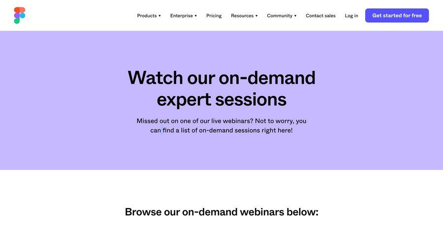 Figma page examples | Nicelydone