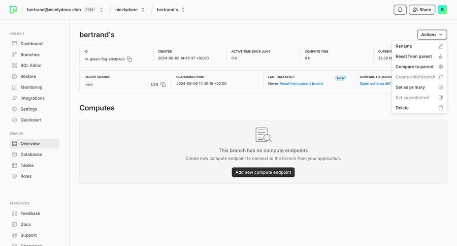 Detail page page design examples from Saas web applications | Nicelydone