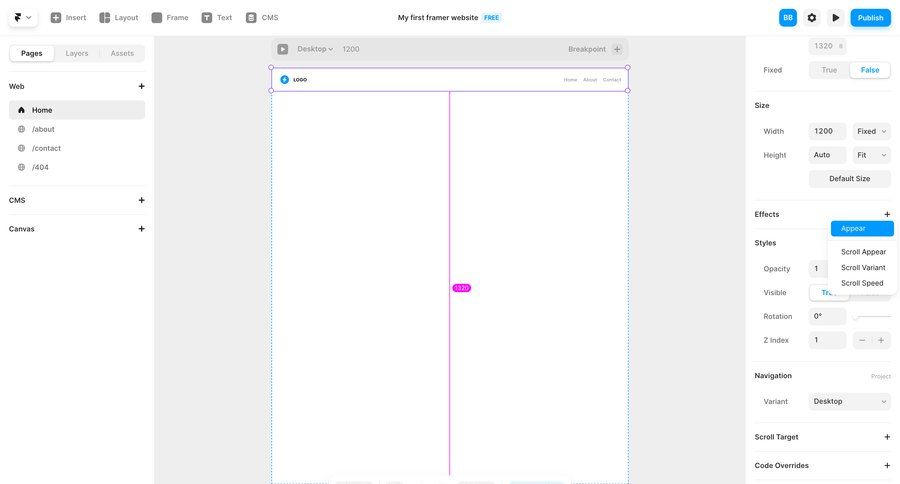Framer UI screen examples | Nicelydone
