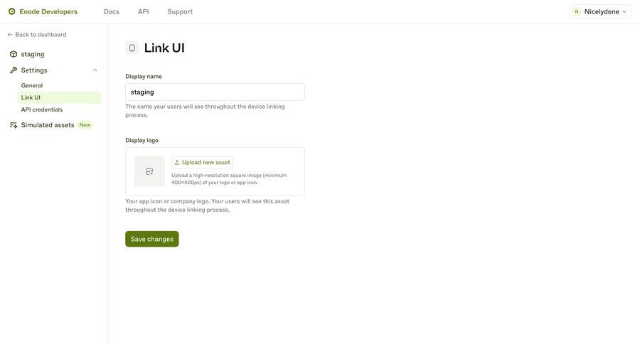 Enode page examples | Nicelydone