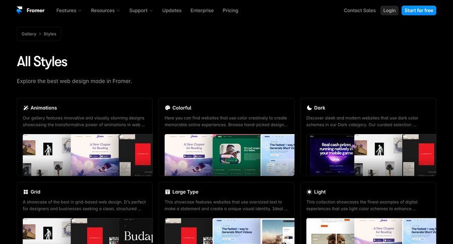 Framer UI screen examples | Nicelydone
