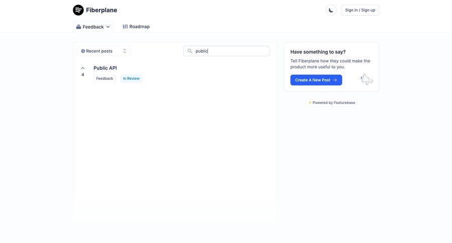 Fiberplane UI screen examples | Nicelydone