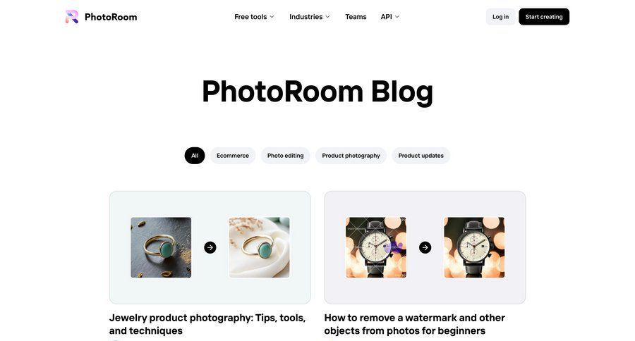 Photoroom UI screen examples | Nicelydone