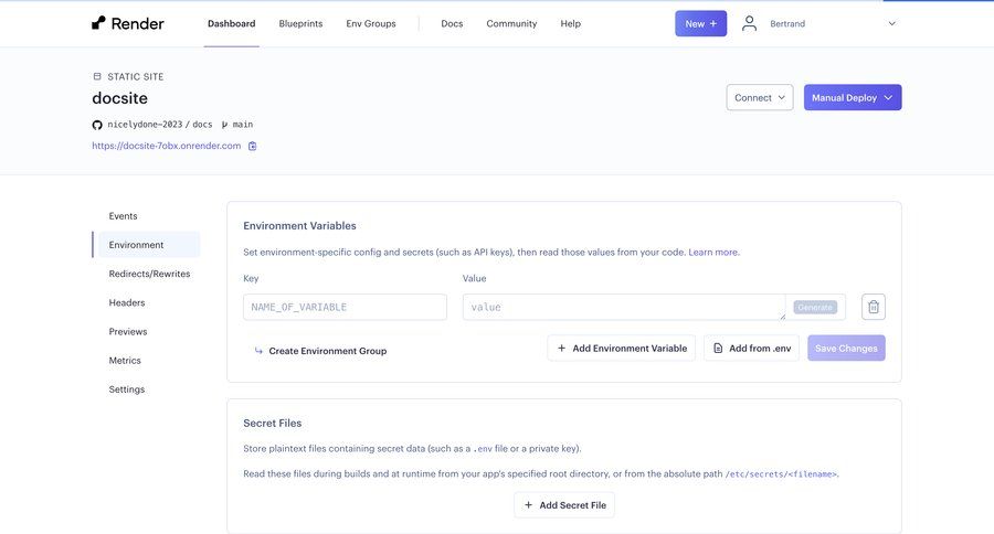 Render UI screen examples | Nicelydone