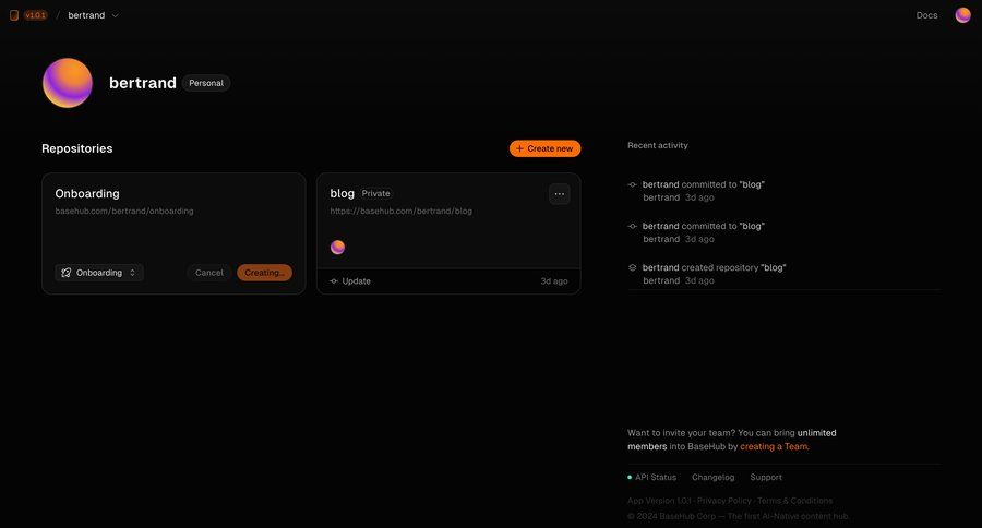 Basehub page examples | Nicelydone