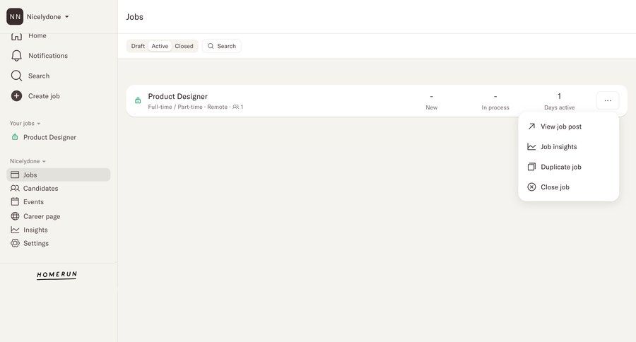 List examples from Saas web applications | Nicelydone