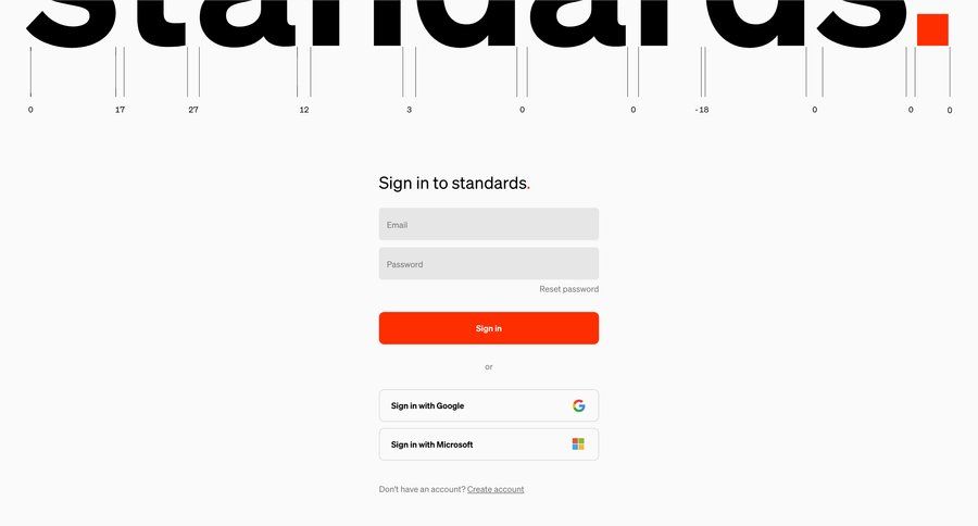Standards page examples | Nicelydone