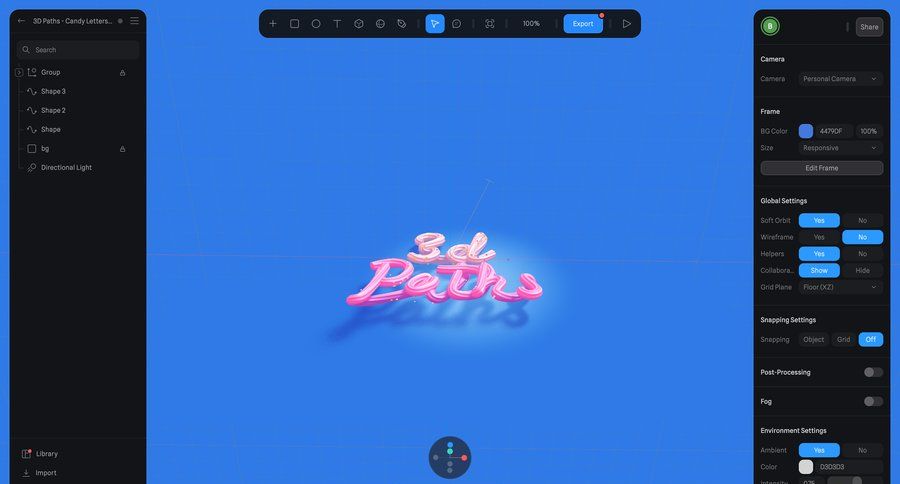 Spline page examples | Nicelydone