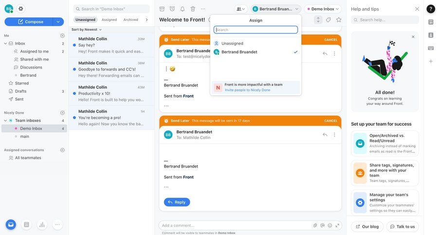 Front UI screen examples | Nicelydone