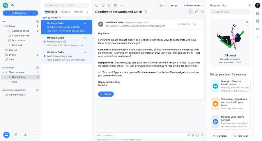 Front UI screen examples | Nicelydone